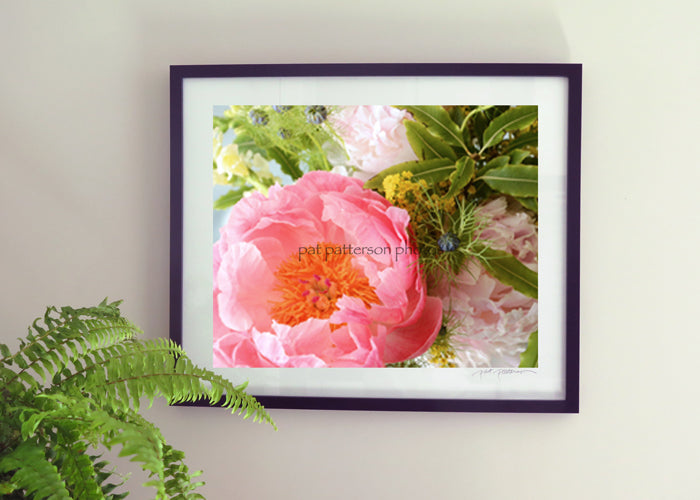 Peonies Bouquet Print – Pat Patterson Creatives